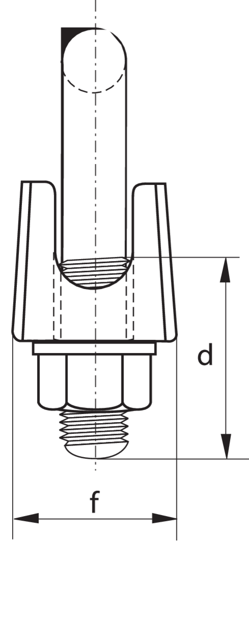 DIN 1142 staalkabelklem | Mennens België